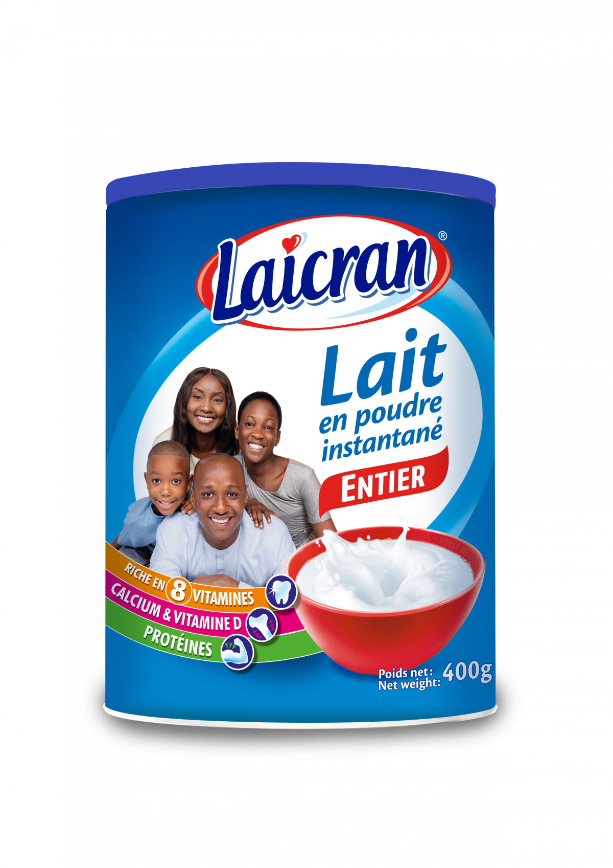 LAICRAN, powdered milk and h-milk I Lactalis international